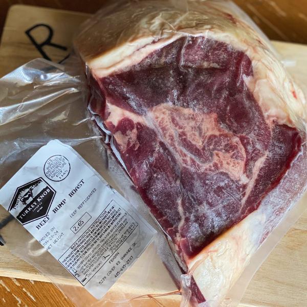 Grass Finished Rump Roast – Turkey Knob Cattle Co.